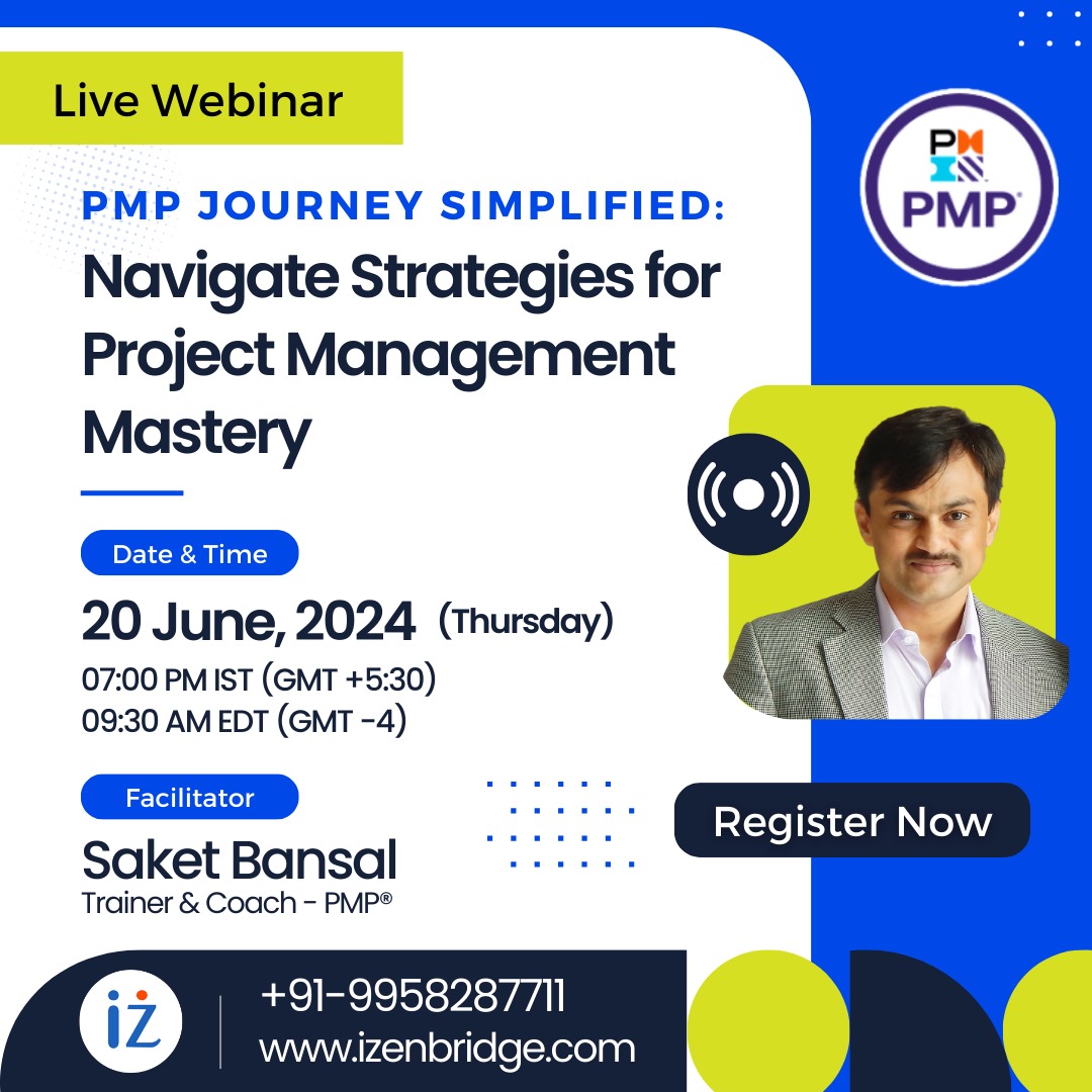 PMP Certification Online Training Course - (100% Money Back*)
