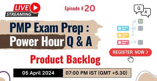 PMP Exam Prep #Q5 - Control Scope in Agile - iZenBridge