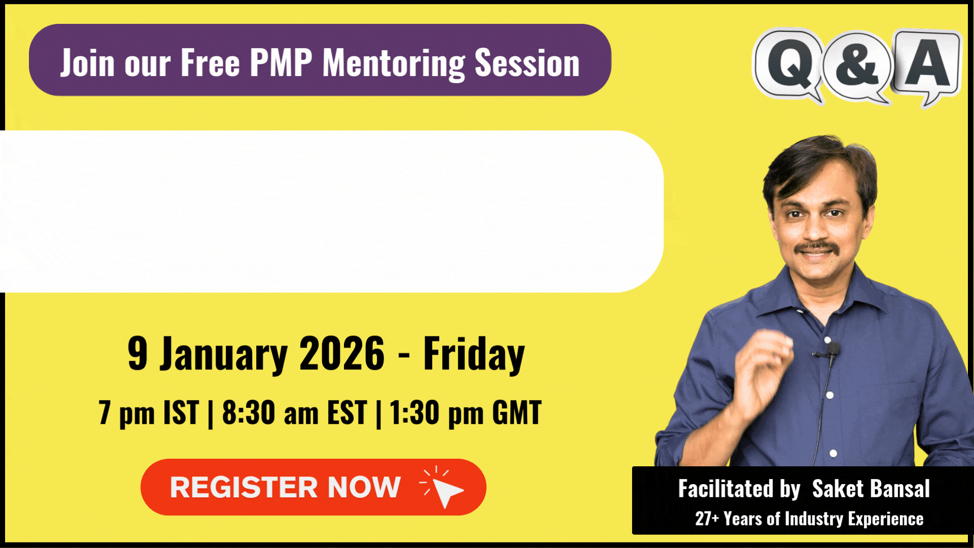 PMP Mentoring Events | Free Resources | IzenBridge